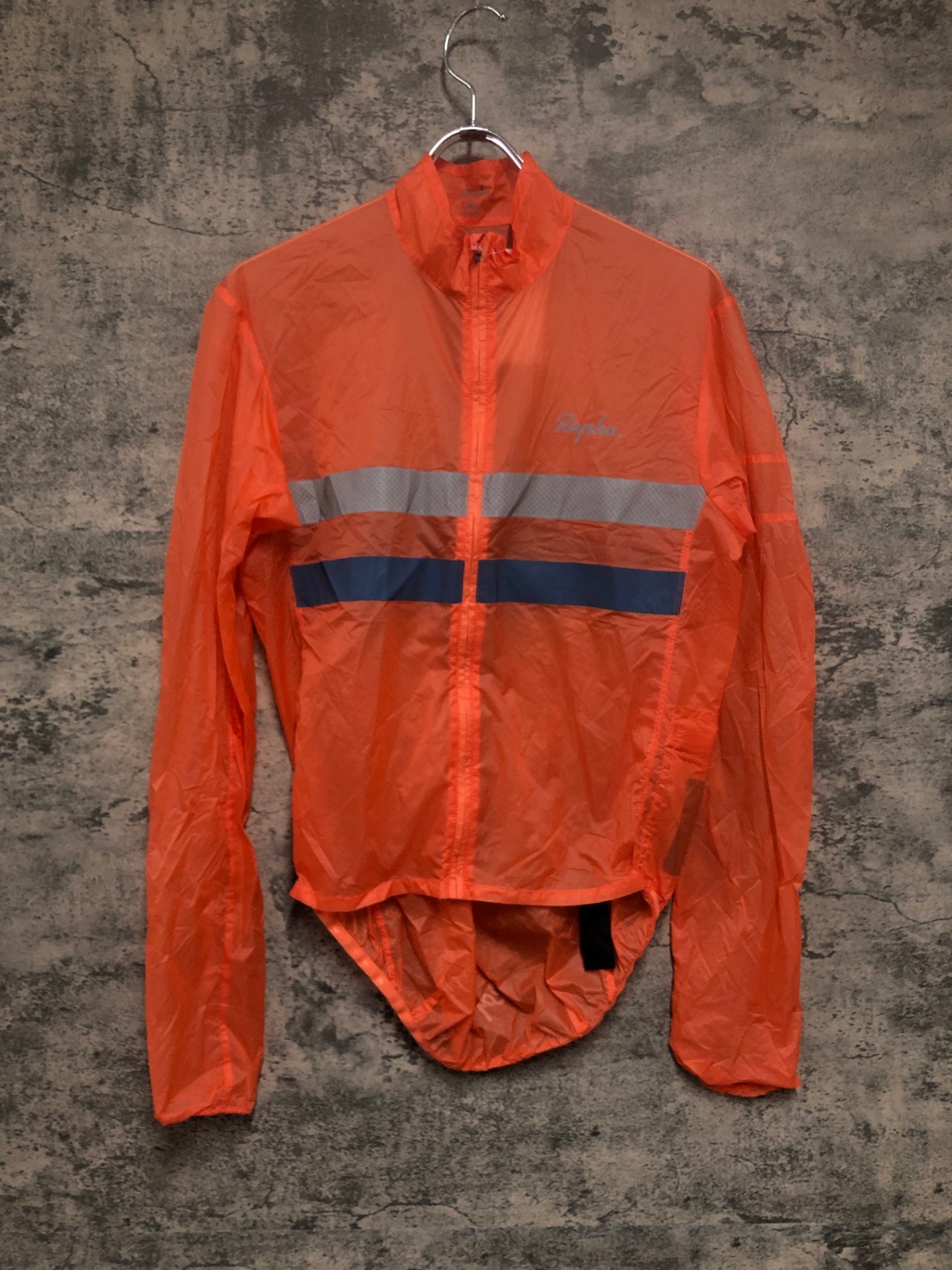 IW604 ラファ Rapha BREVET FLYWEIGHT WIND JACKET 長袖 ウインドブレイカー オレンジ S – BICI AMORE EQ STORE